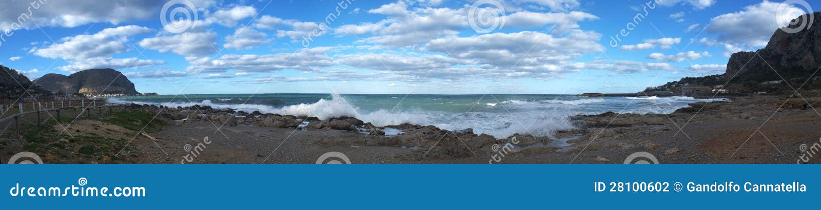 Addaura, Palermo, Sicilia fotografia stock. Immagine di svago - 28100602