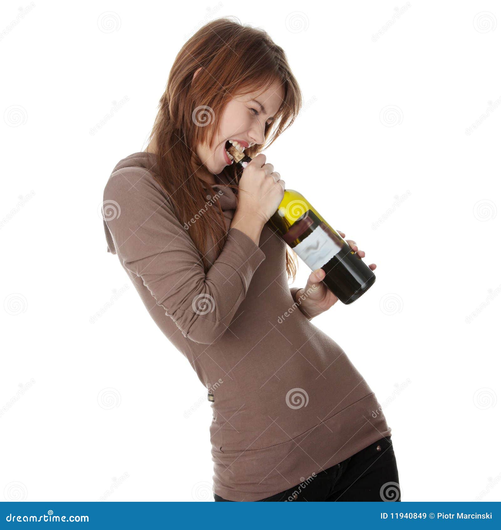 Addicted stock image. Image of face, alcohol, human, background - 11940849
