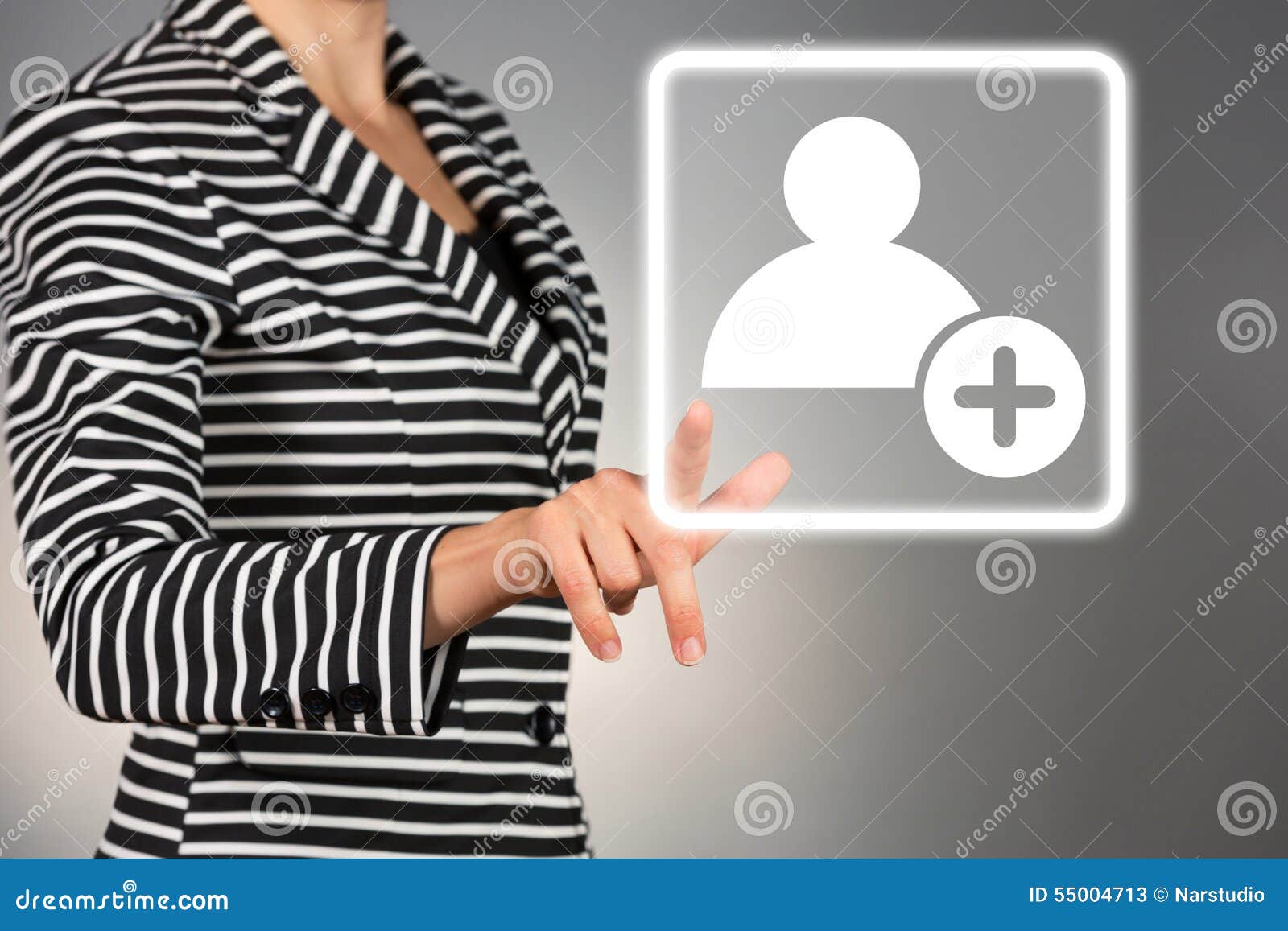 Adding contact concept. stock image. Image of icon, connection - 55004713