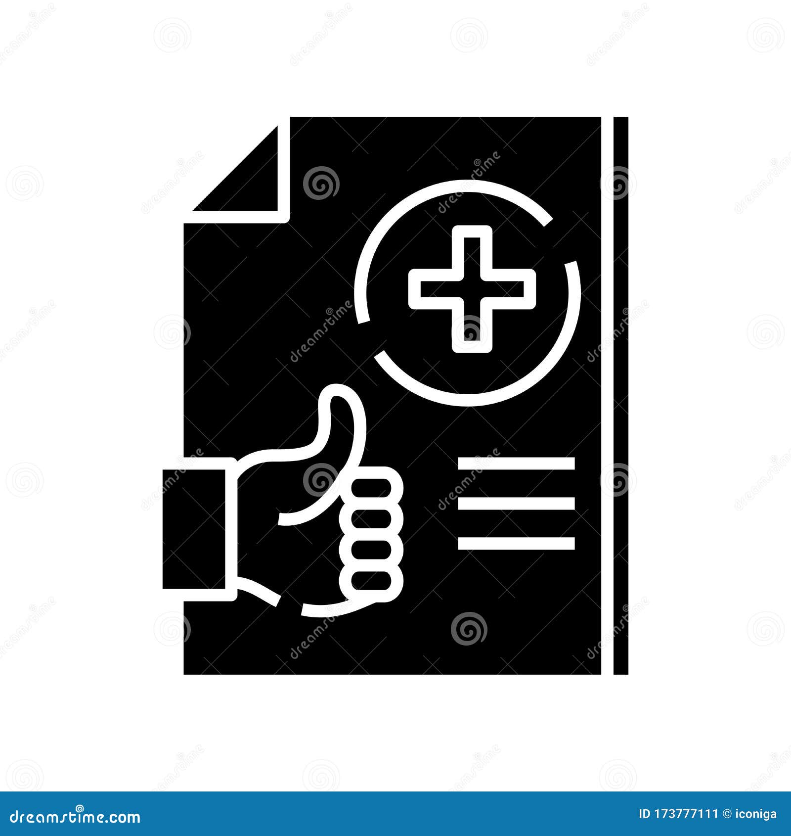 Adding Info Black Icon, Concept Illustration, Vector Flat Symbol, Glyph ...