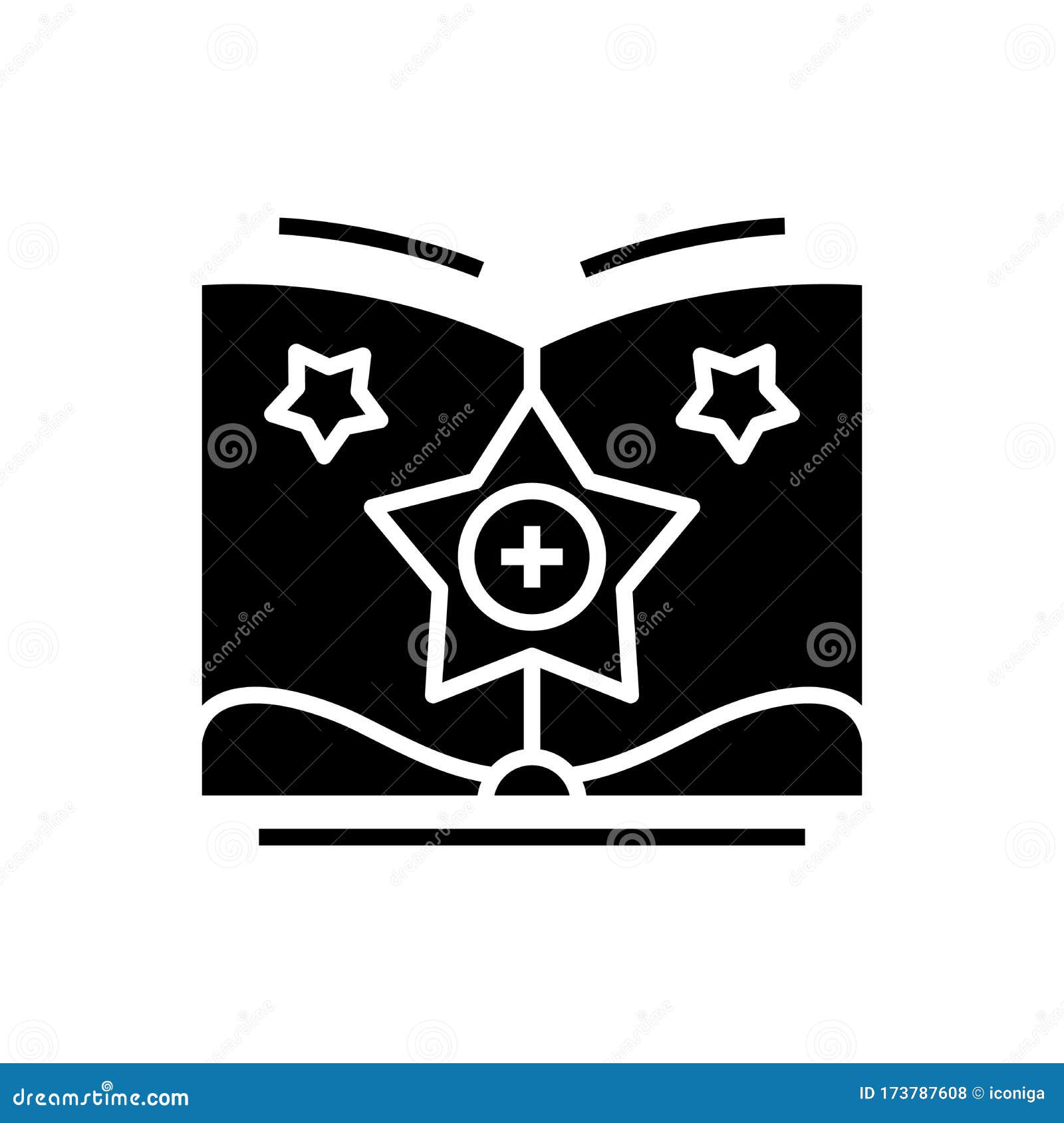 Adding Knowledge Black Icon, Concept Illustration, Vector Flat Symbol ...
