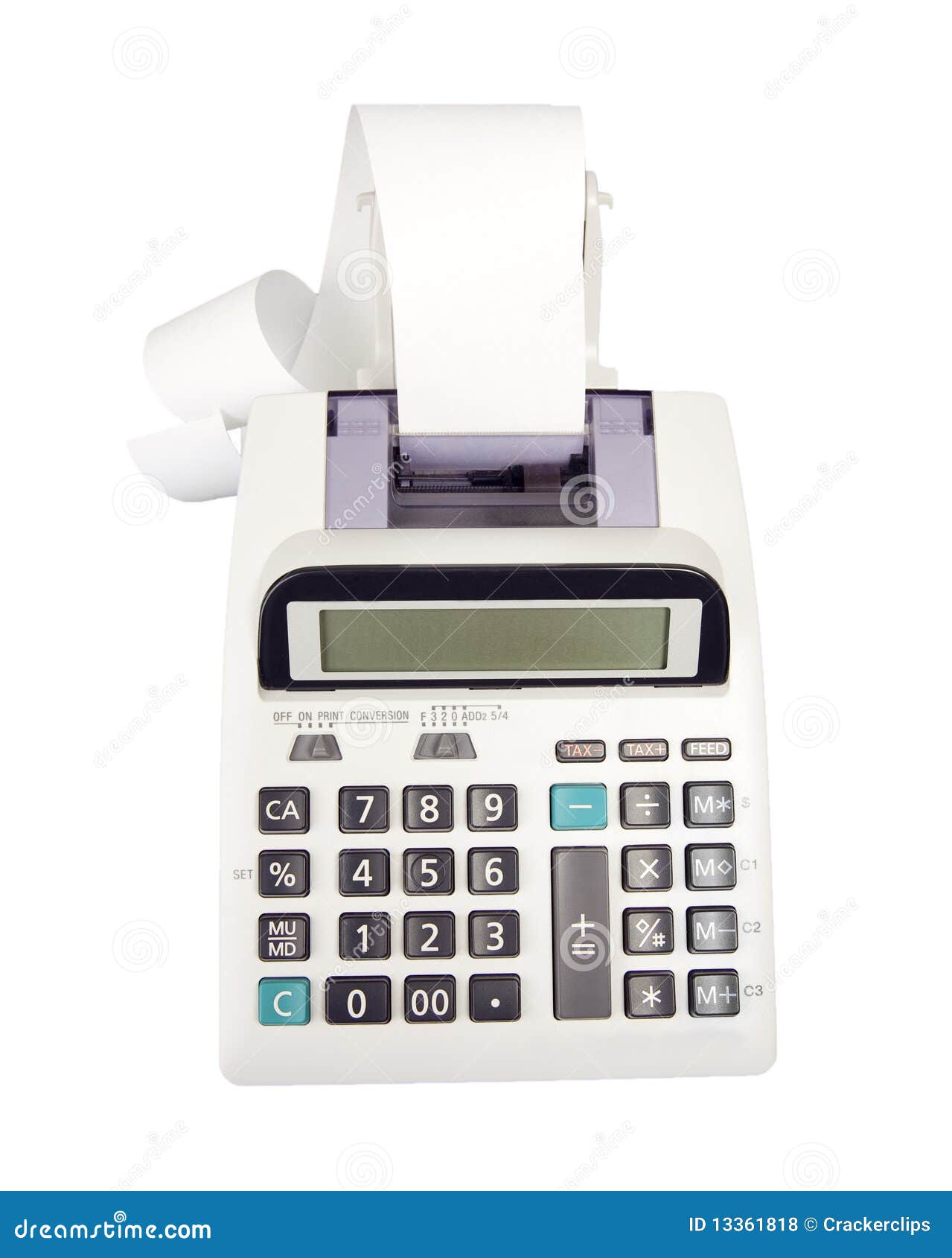 Adding Machine stock photo. Image of machine, buttons - 13361818