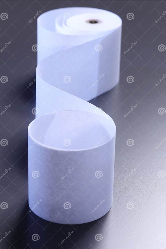 Adding machine tape stock image. Image of vertical, people - 26105691