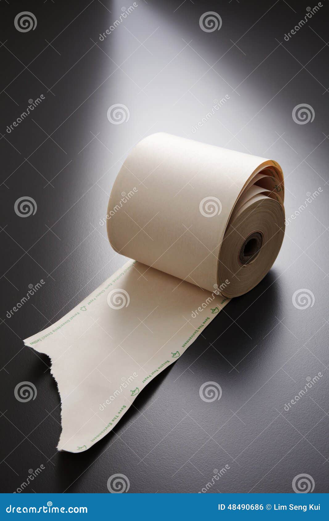 Adding machine tape stock photo. Image of financial, white - 48490686