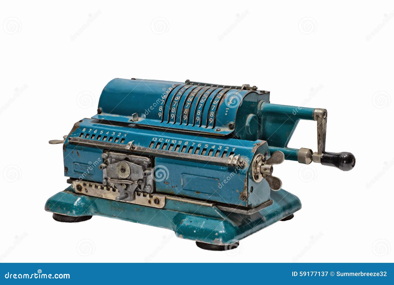Adding machine stock image. Image of numeric, retro, object - 59177137