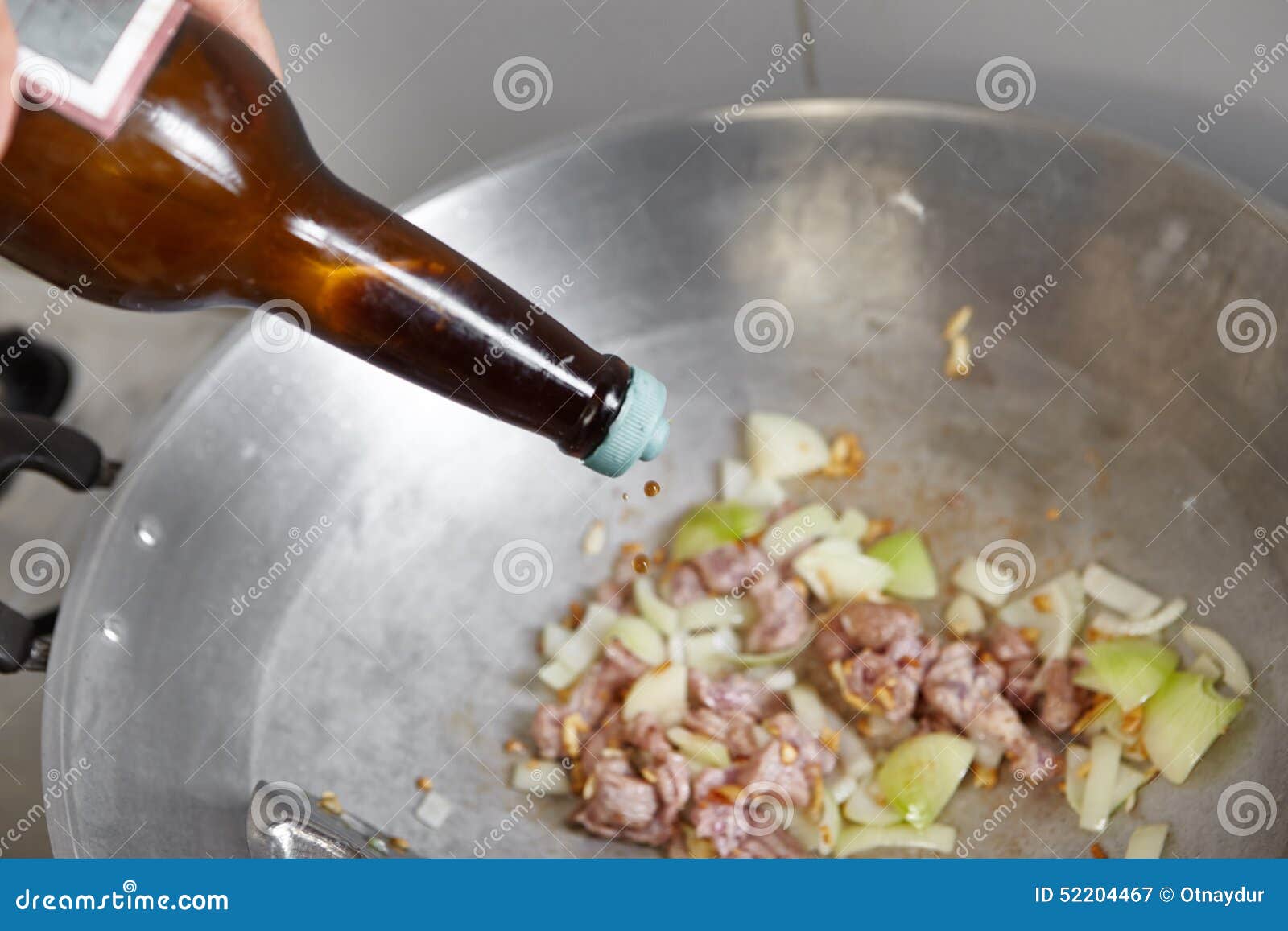 Adding sauce stock image. Image of onion, kitchen, movement - 52204467