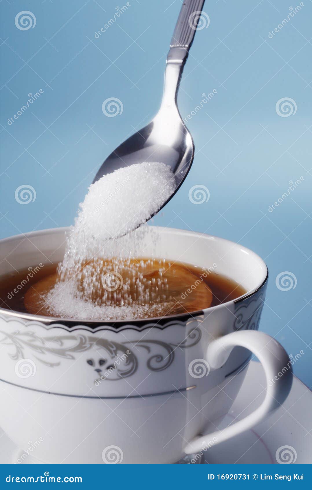 Adding sugar stock image. Image of heap, crystal, crysalline - 16920731