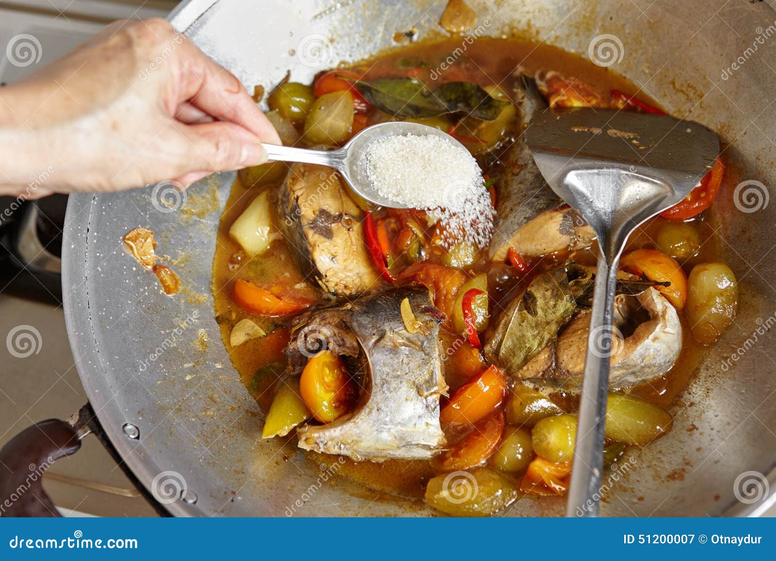 Adding sugar stock image. Image of bilimbi, seafood, meal - 51200007