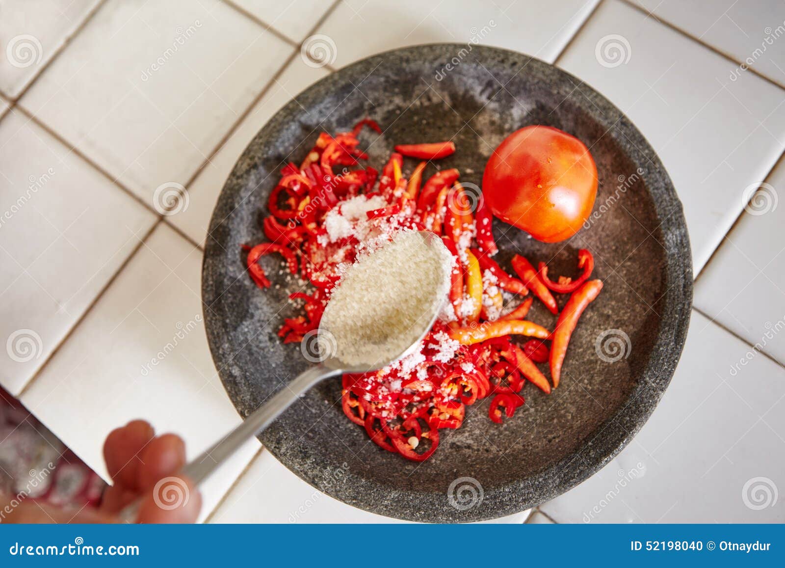 Adding sugar stock photo. Image of paste, holding, adding - 52198040