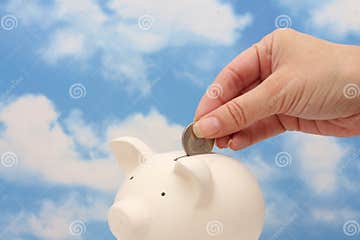 Adding to Savings stock image. Image of currency, advisor - 3382453