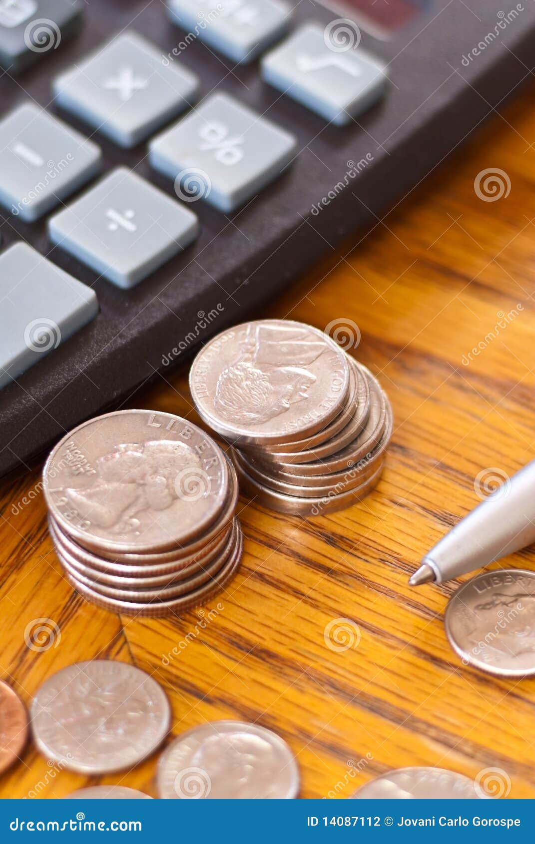 Adding Up stock photo. Image of calculator, chart, mortgage - 14087112