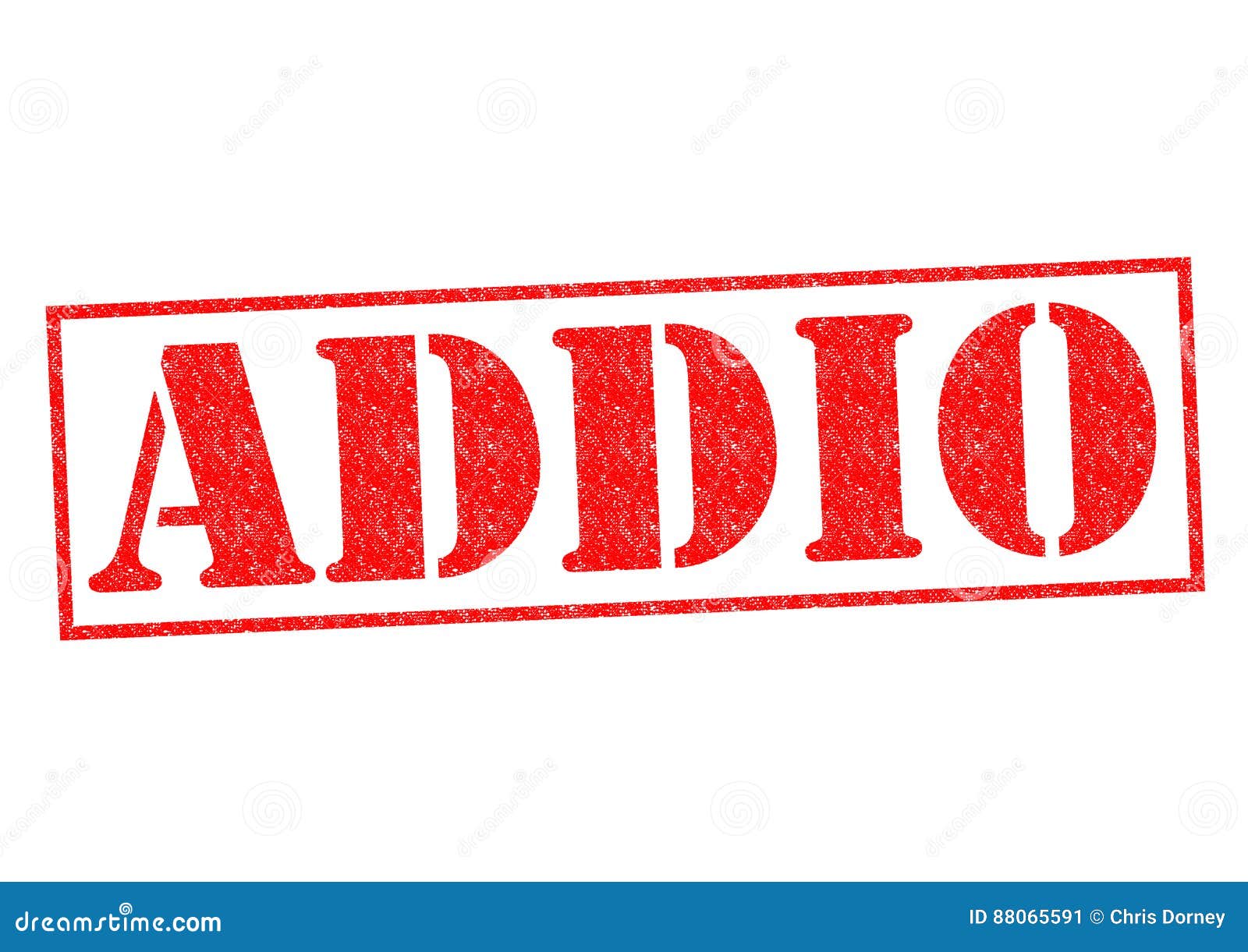 ADDIO stock illustration. Illustration of italian, italy - 88065591