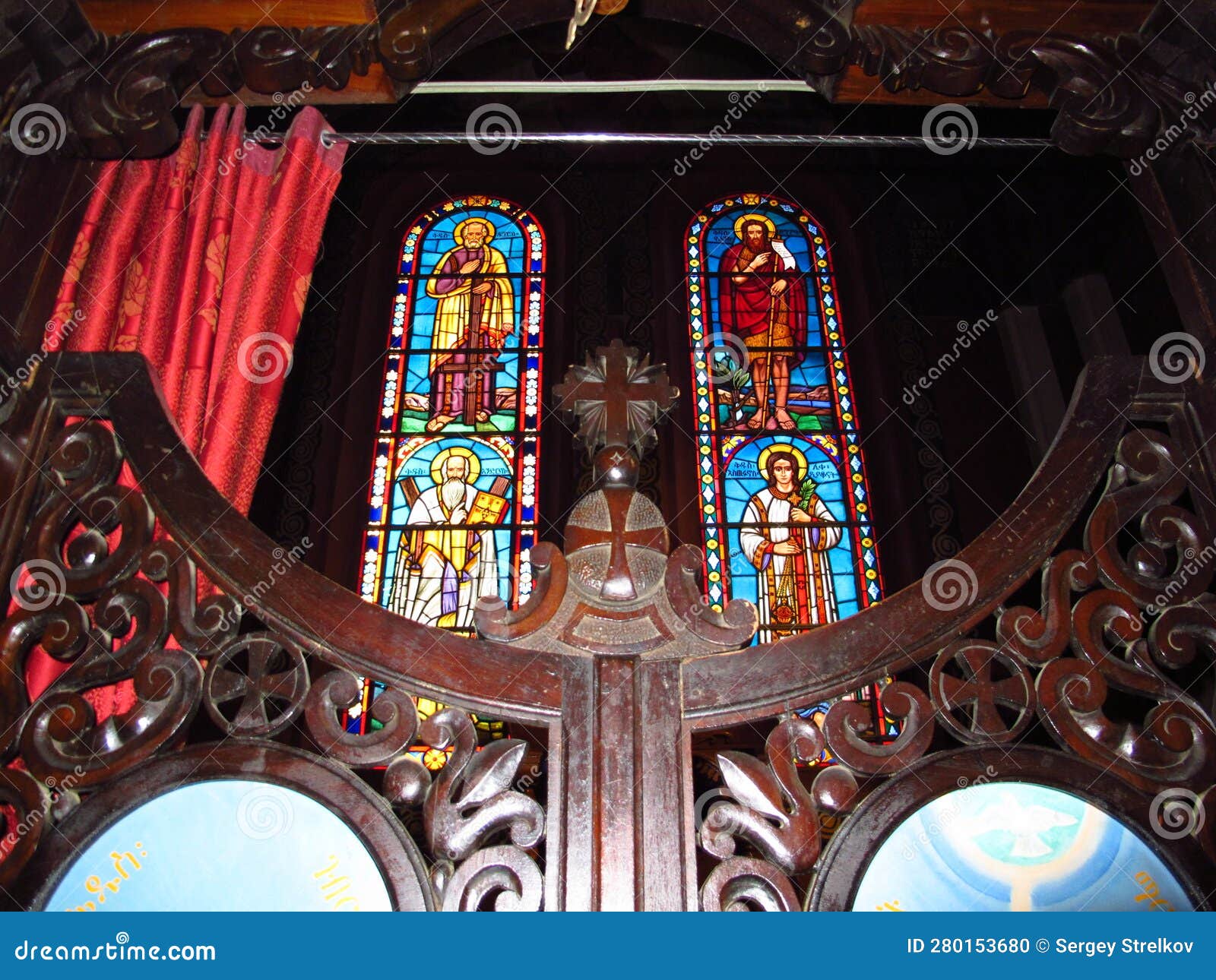 Addis Ababa, Ethiopia - 31 Dec 2011: the Church in Addis Ababa ...