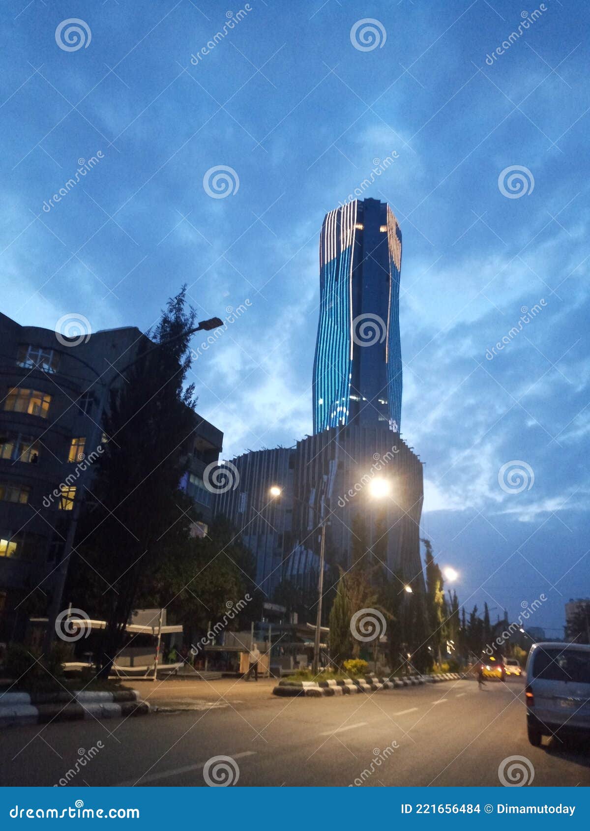 Addis Ababa S Tallest Building Editorial Stock Image - Image of buil ...