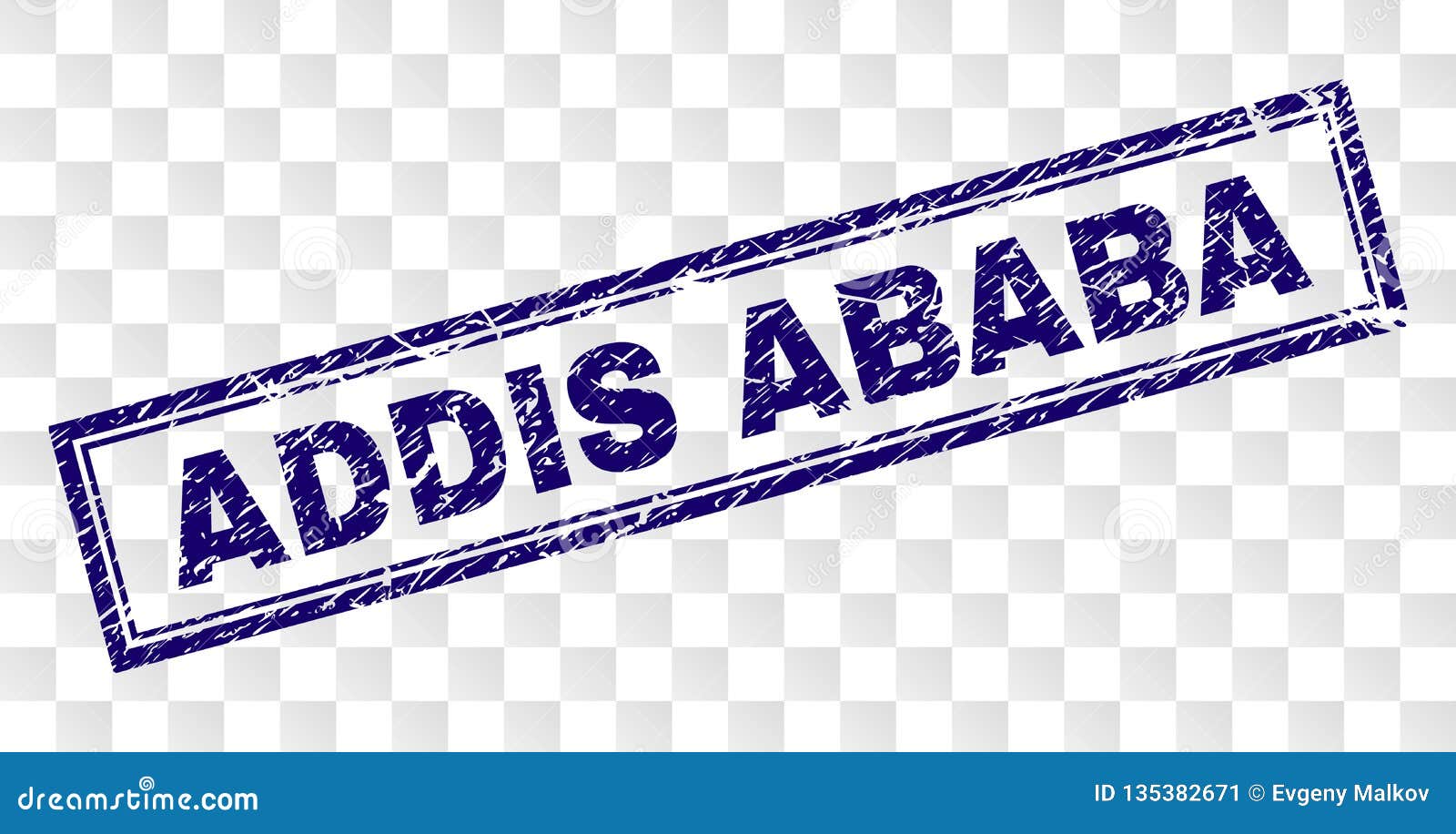 Grunge ADDIS ABABA Rectangle Stamp Stock Vector - Illustration of ...