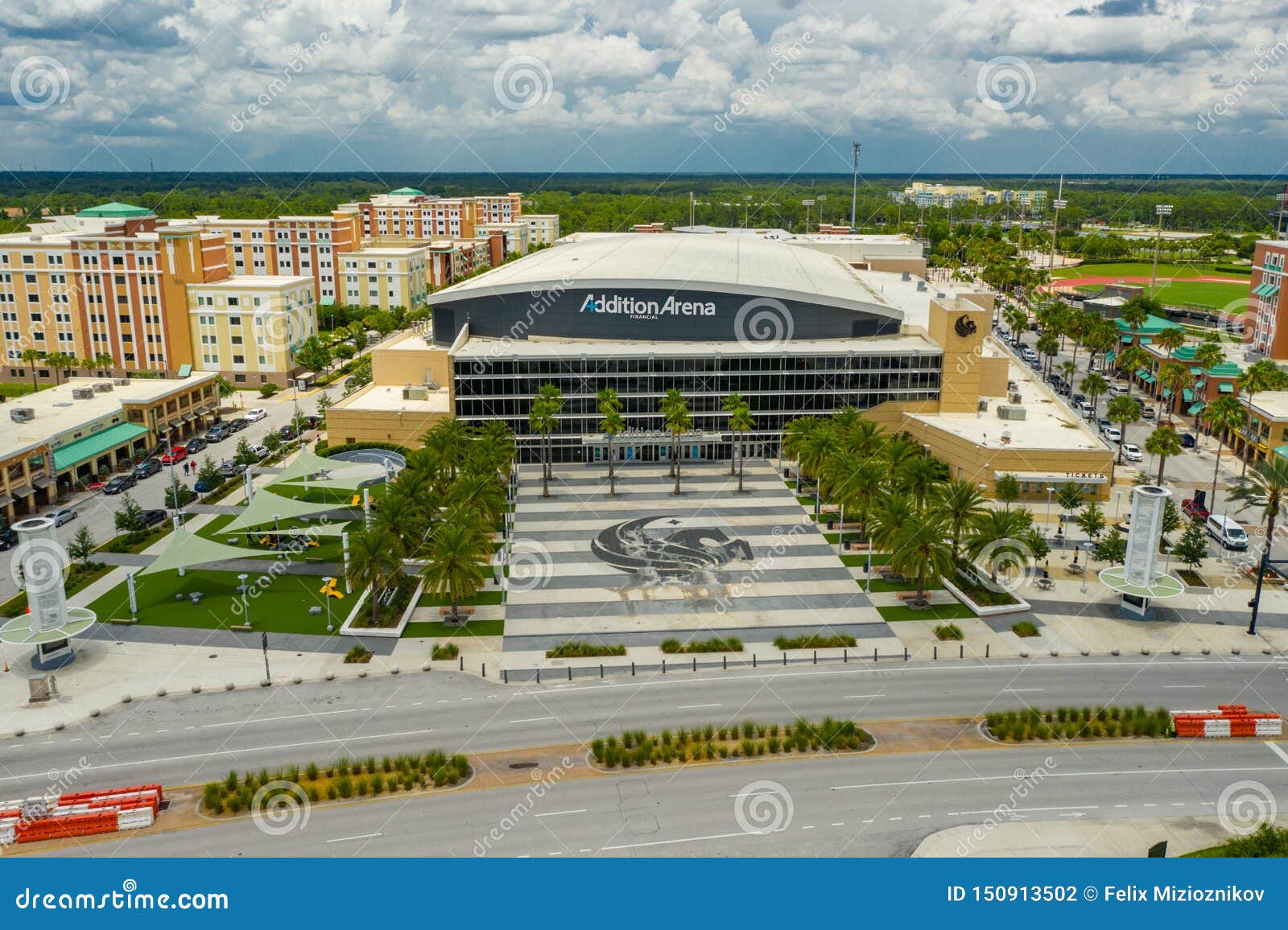 Addition Arena UCF Orlando FL Editorial Photography - Image of high ...
