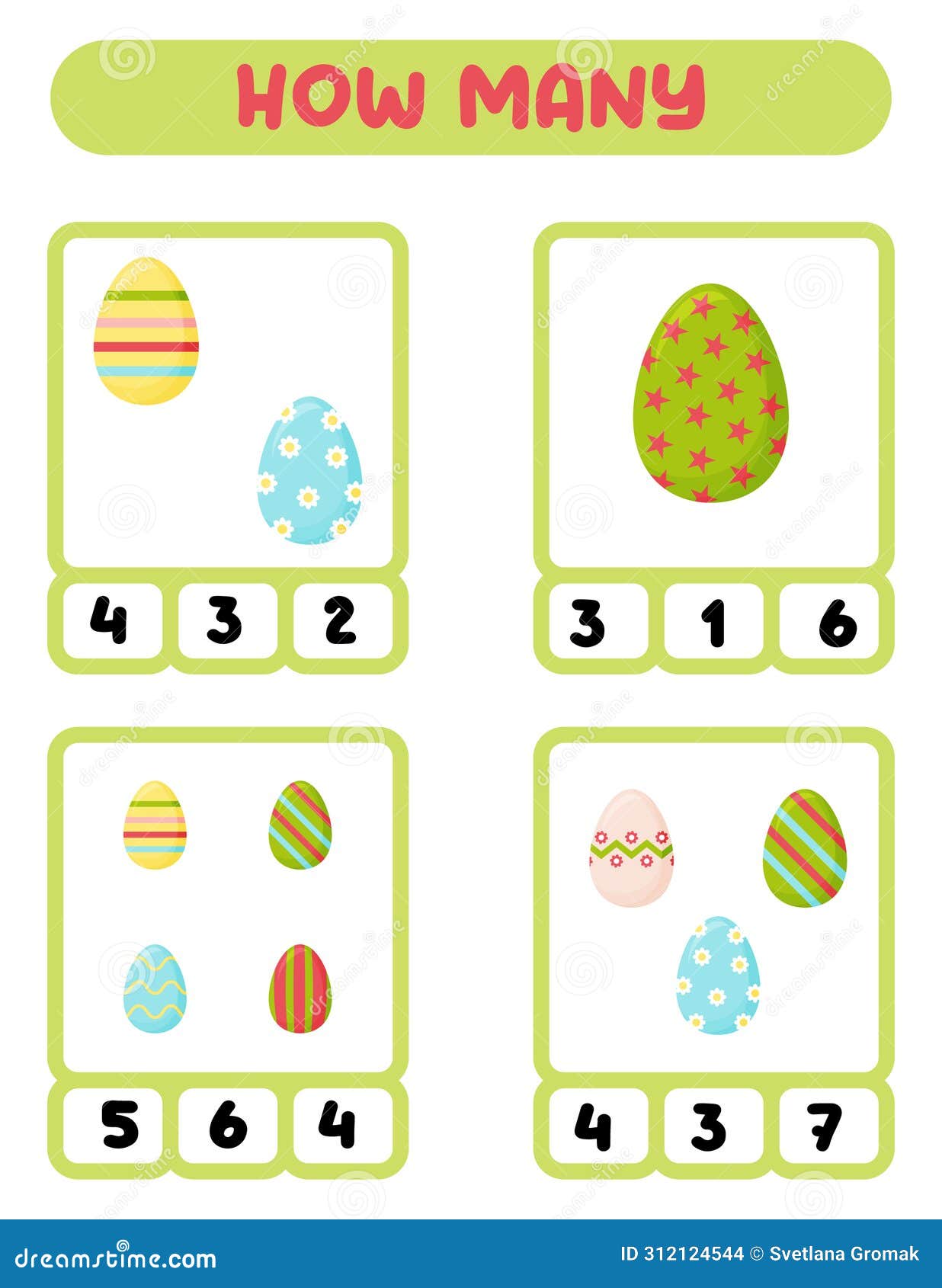 The Addition of Eggs is a Task for Children that Involves Educational ...