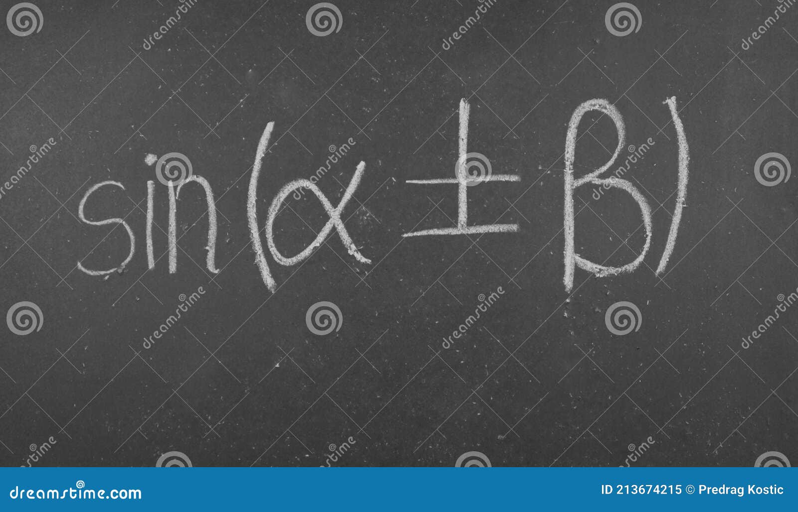 Addition formulas stock image. Image of drawing, mathematical - 213674215