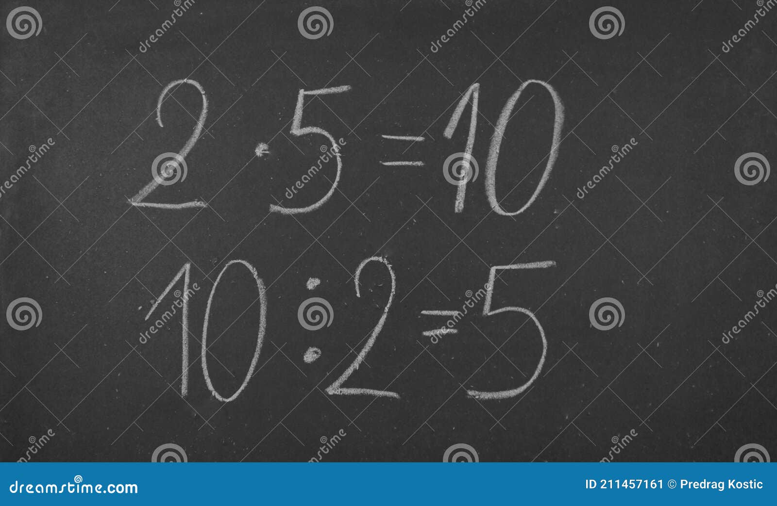 Addition Of Numbers With Decimal Notation. Royalty-Free Stock Photo ...