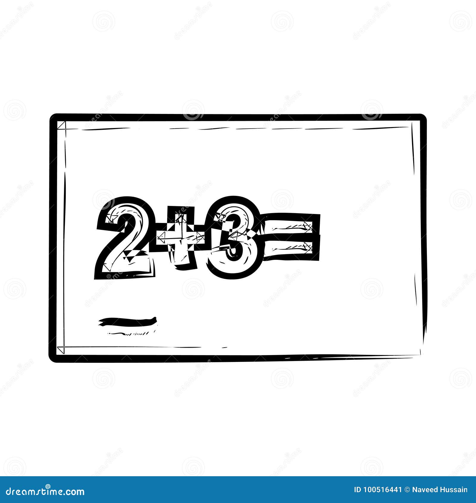 Addition sums icon stock illustration. Illustration of plus - 100516441