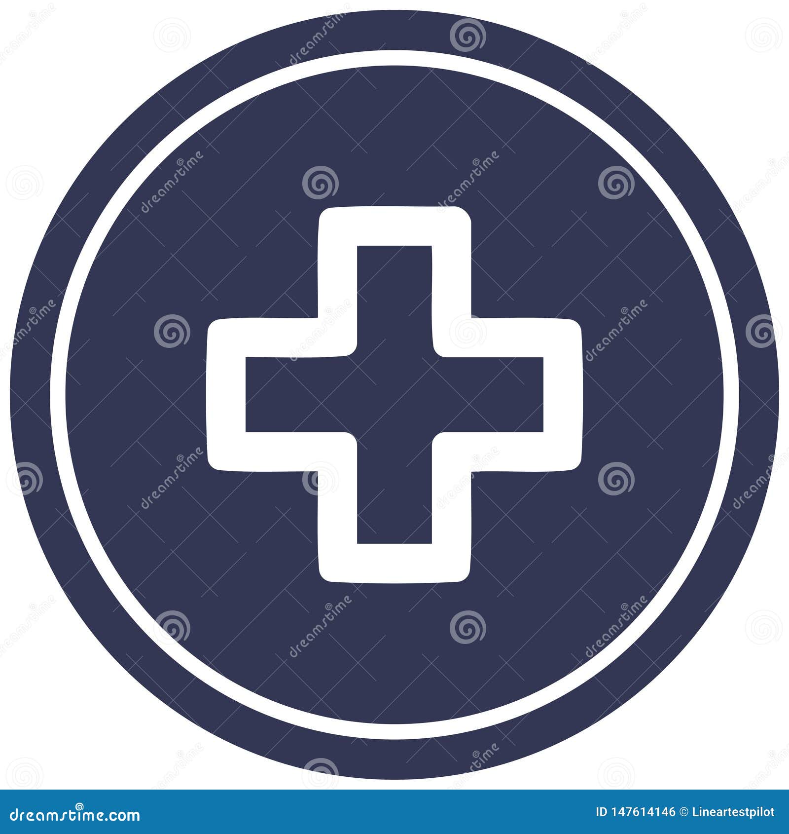 Addition Symbol Circular Icon Stock Vector - Illustration of symbol ...