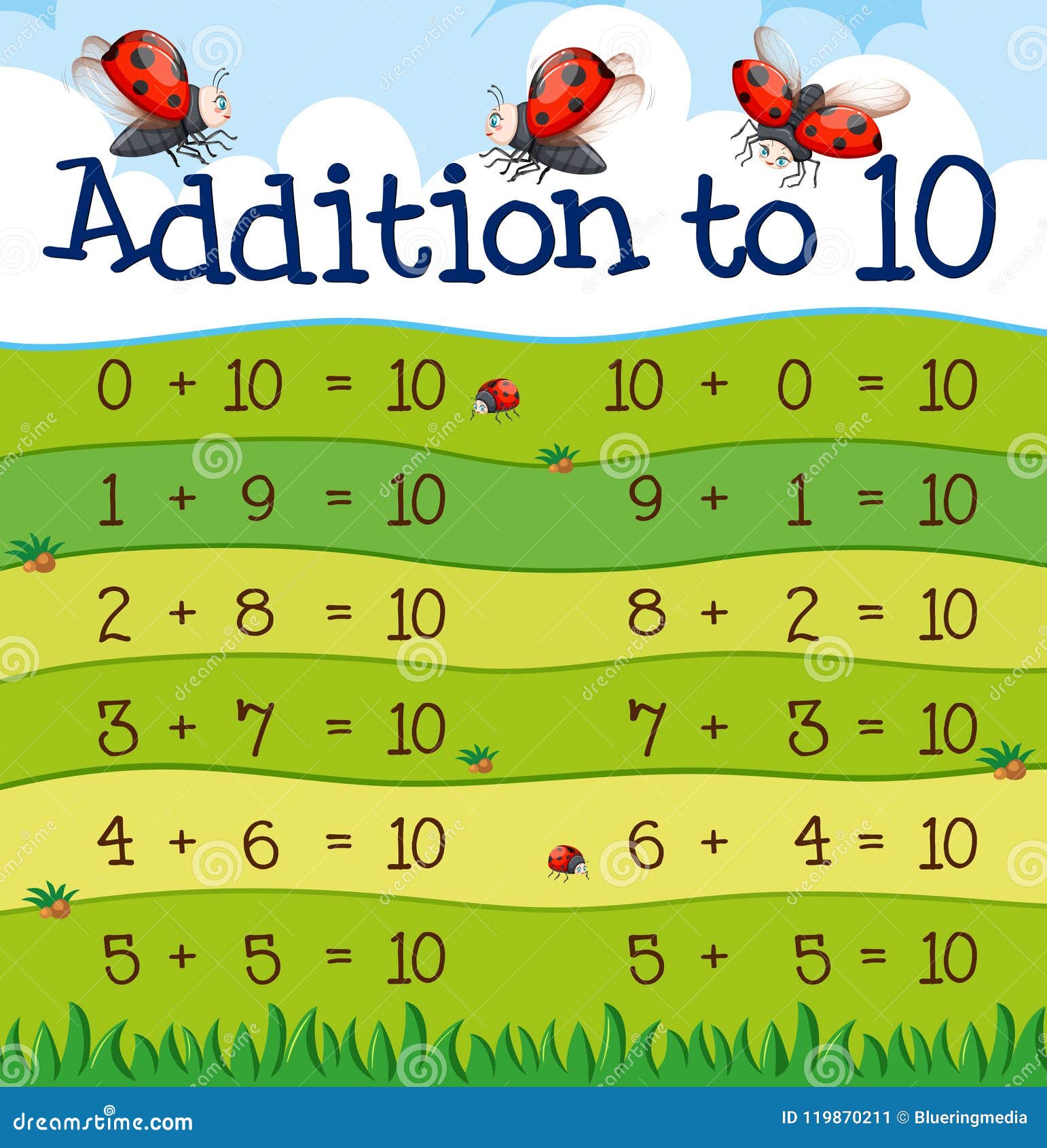 Addition Sums Stock Illustrations – 37 Addition Sums Stock ...