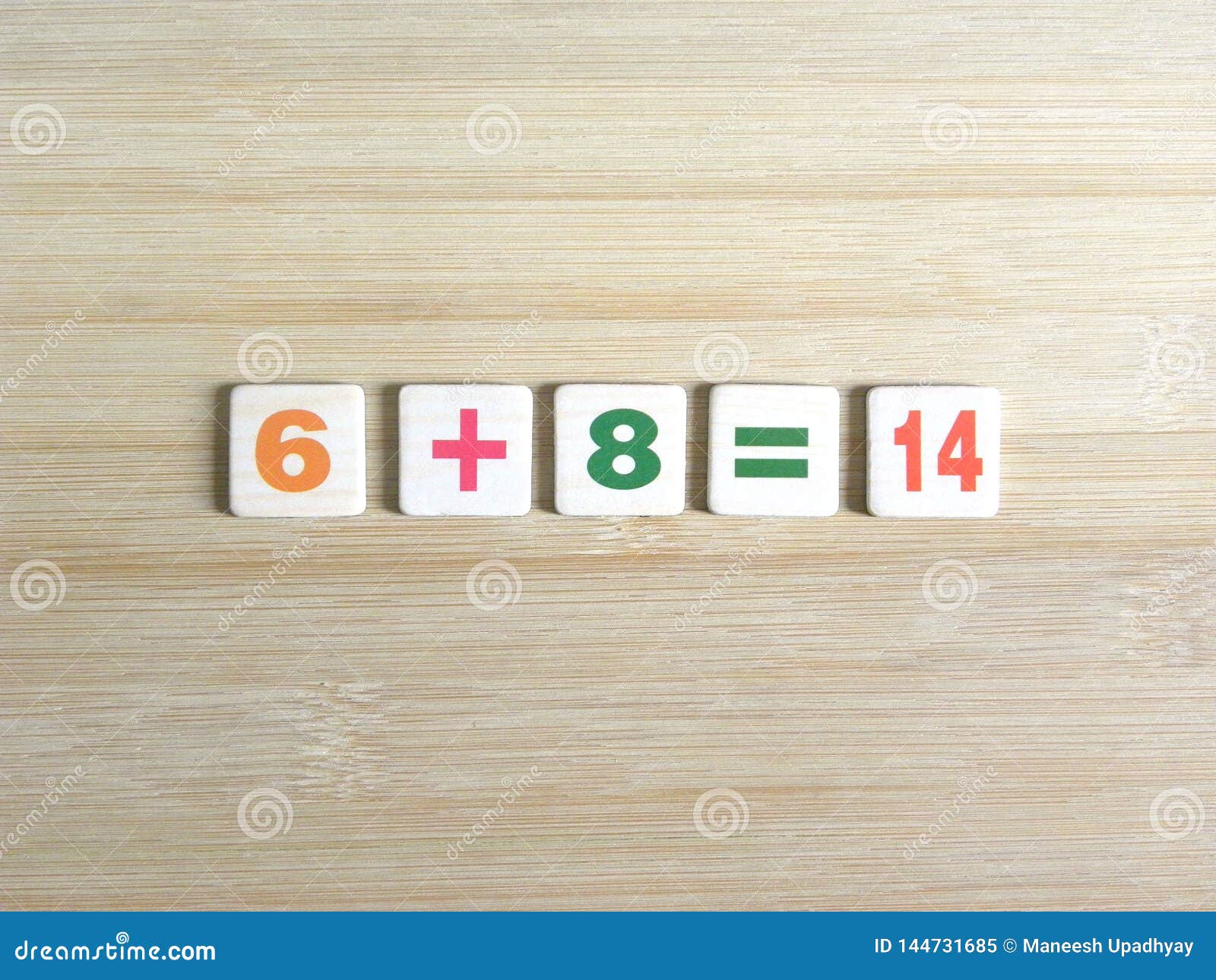 Addition Of Numbers . Stock Photography | CartoonDealer.com #211276052