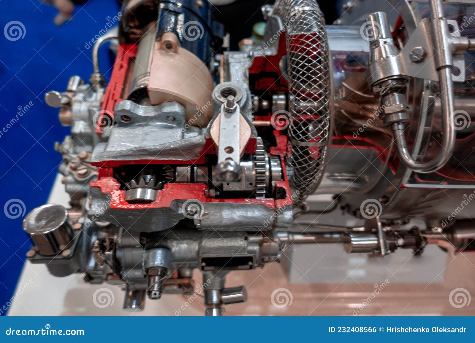 Additional Gas Turbine Engine Power Unit Stock Photo - Image of ...