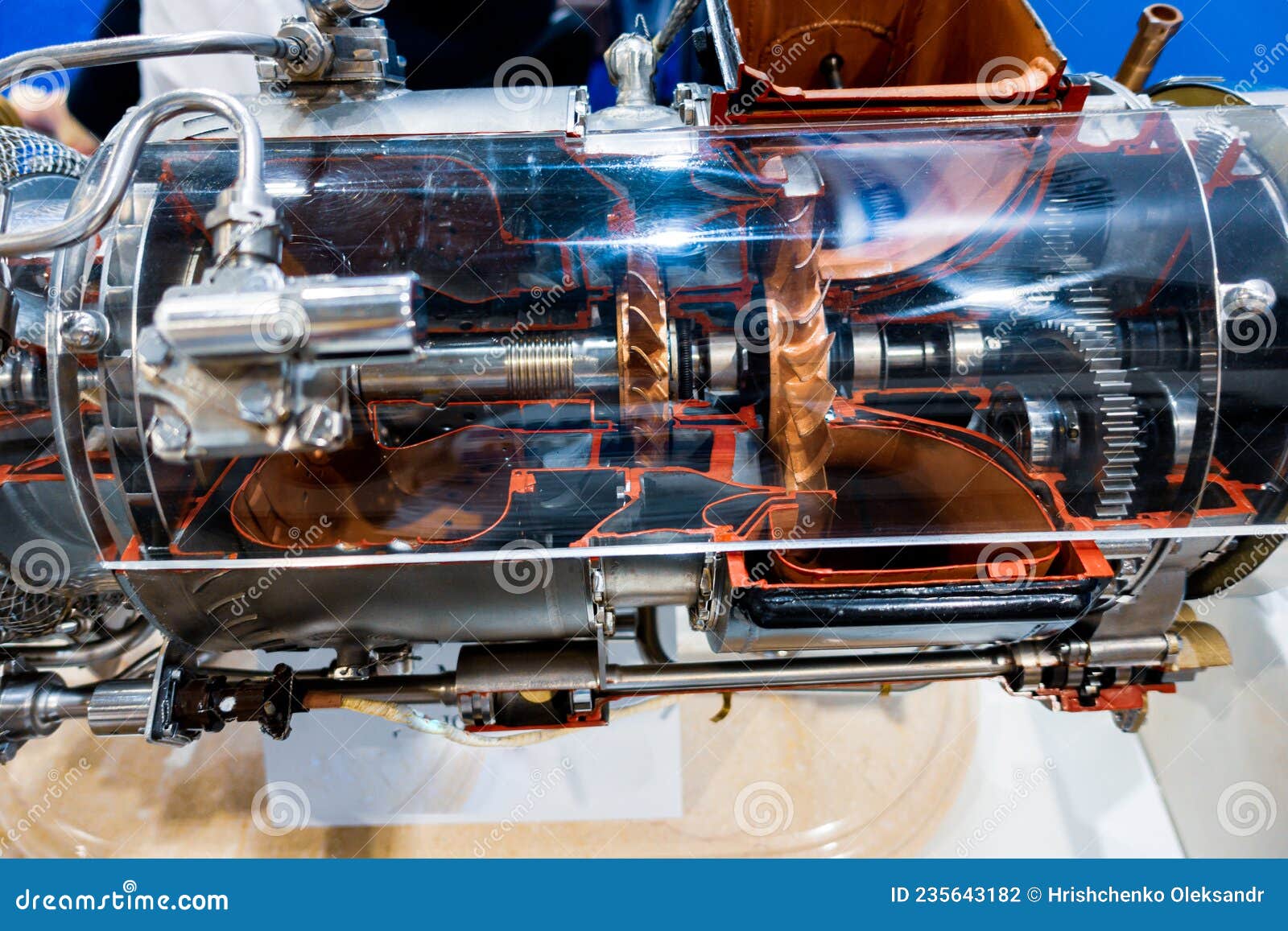 Additional Gas Turbine Engine Power Unit Stock Photo - Image of ...