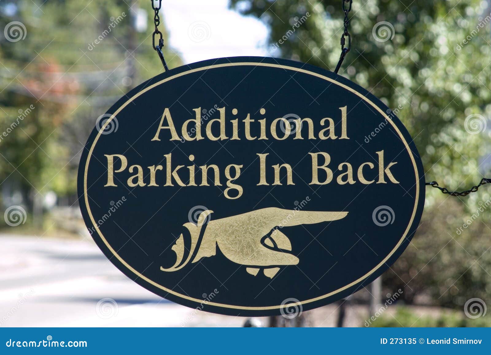 Additional parking sign stock image. Image of shop, hanging - 273135