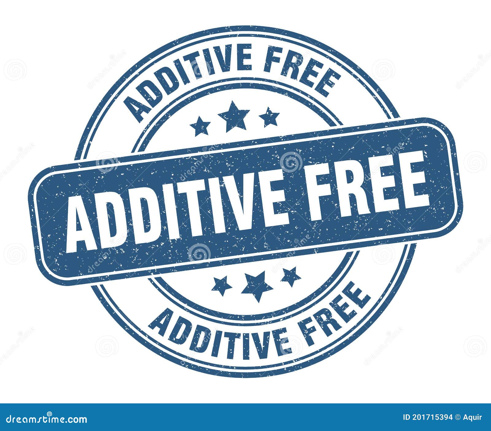 Additive Free Stamp. Additive Free Label. Round Grunge Sign Stock ...