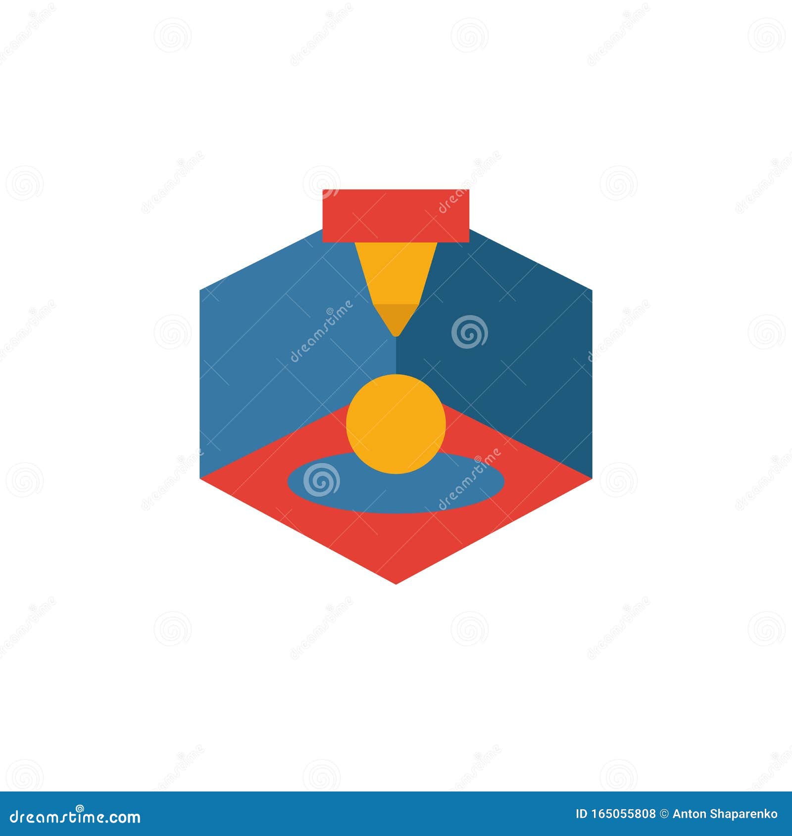 Additive Manufacturing Icon Set. Four Elements In Diferent Styles From ...