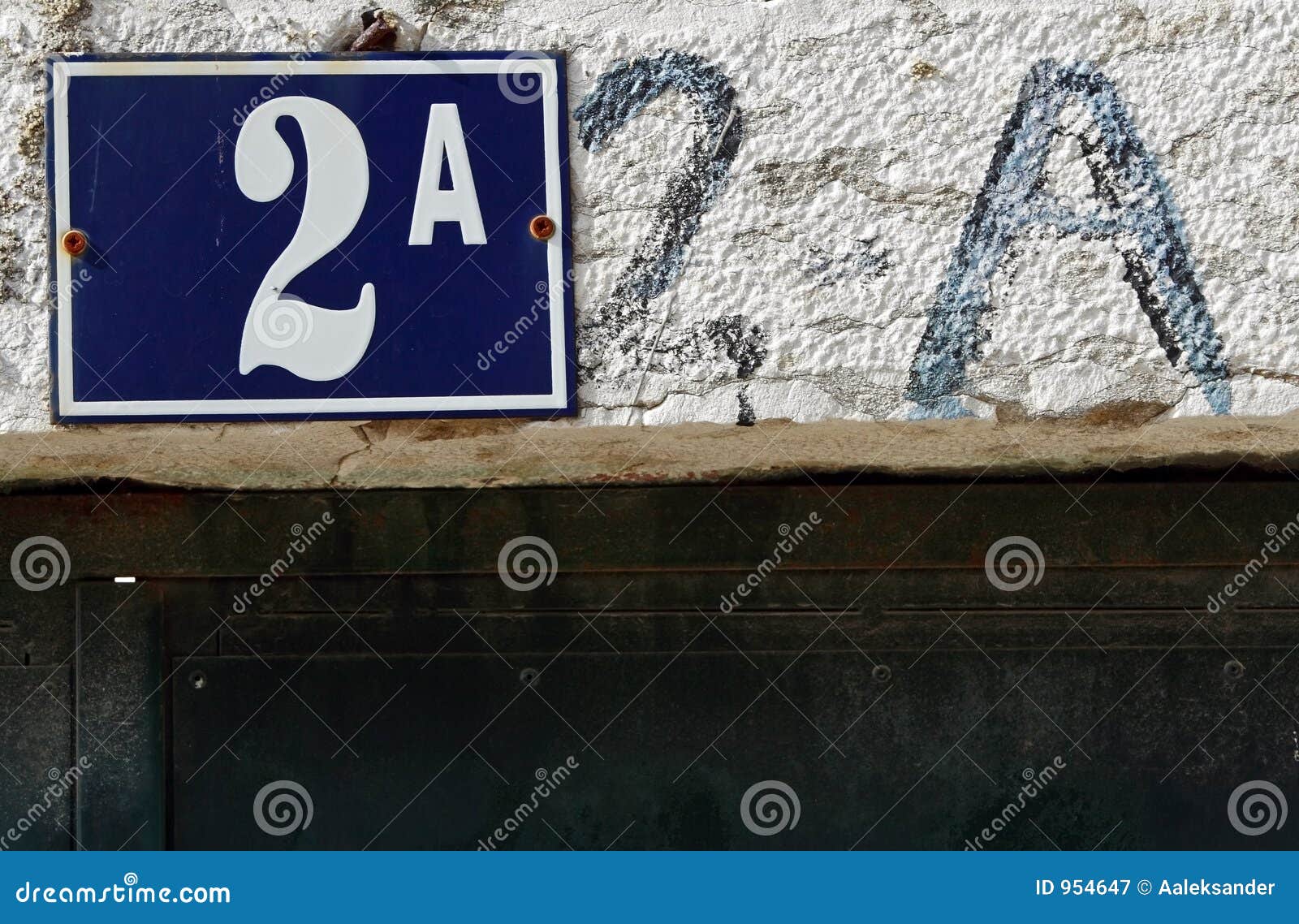 Address stock image. Image of sign, city, postal, wall - 954647