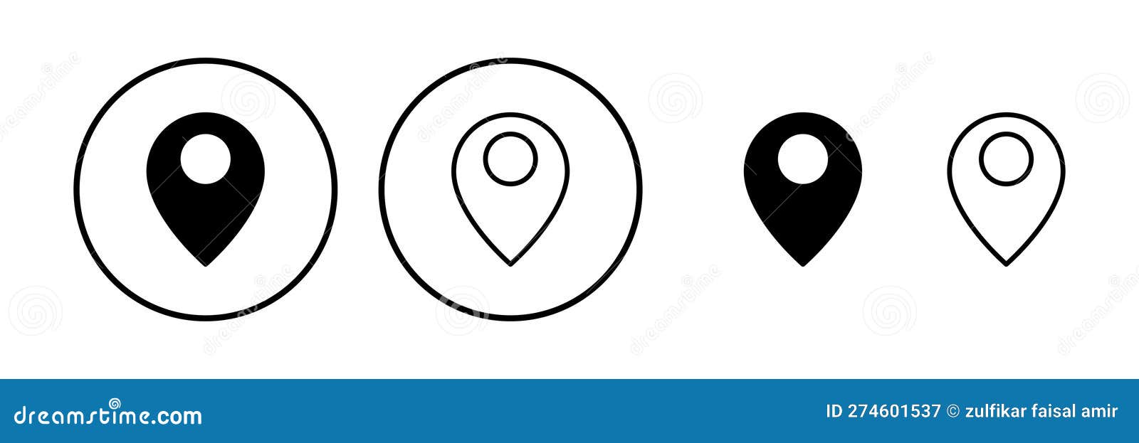 Address Symbol Icon Vector . Address Icon Stock Vector - Illustration ...