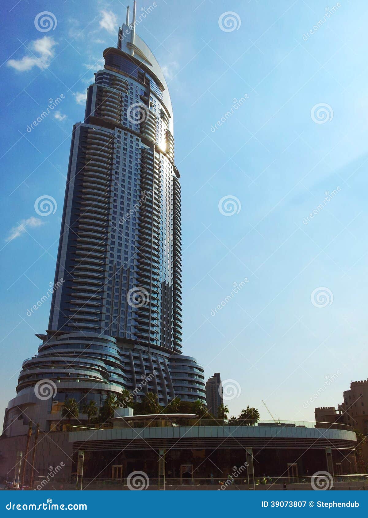The Address Dubai stock image. Image of grand, landmark - 39073807