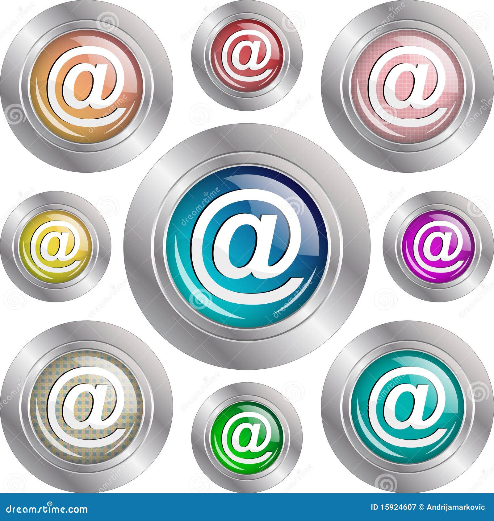 Address glossy buttons stock vector. Illustration of cellular - 15924607