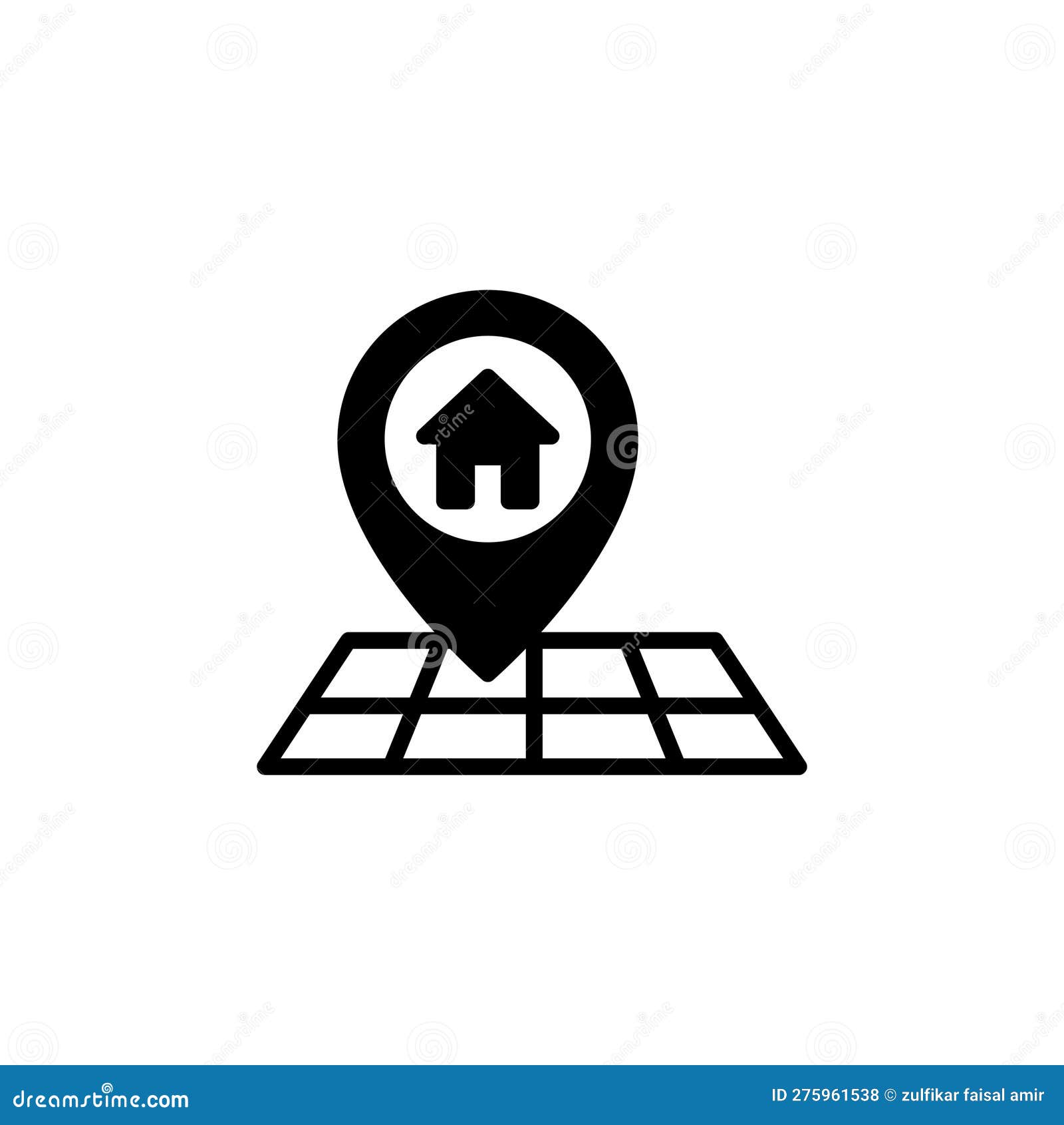 Address Icon Vetor. Location Icon. Address Symbol. Pin Stock Vector ...