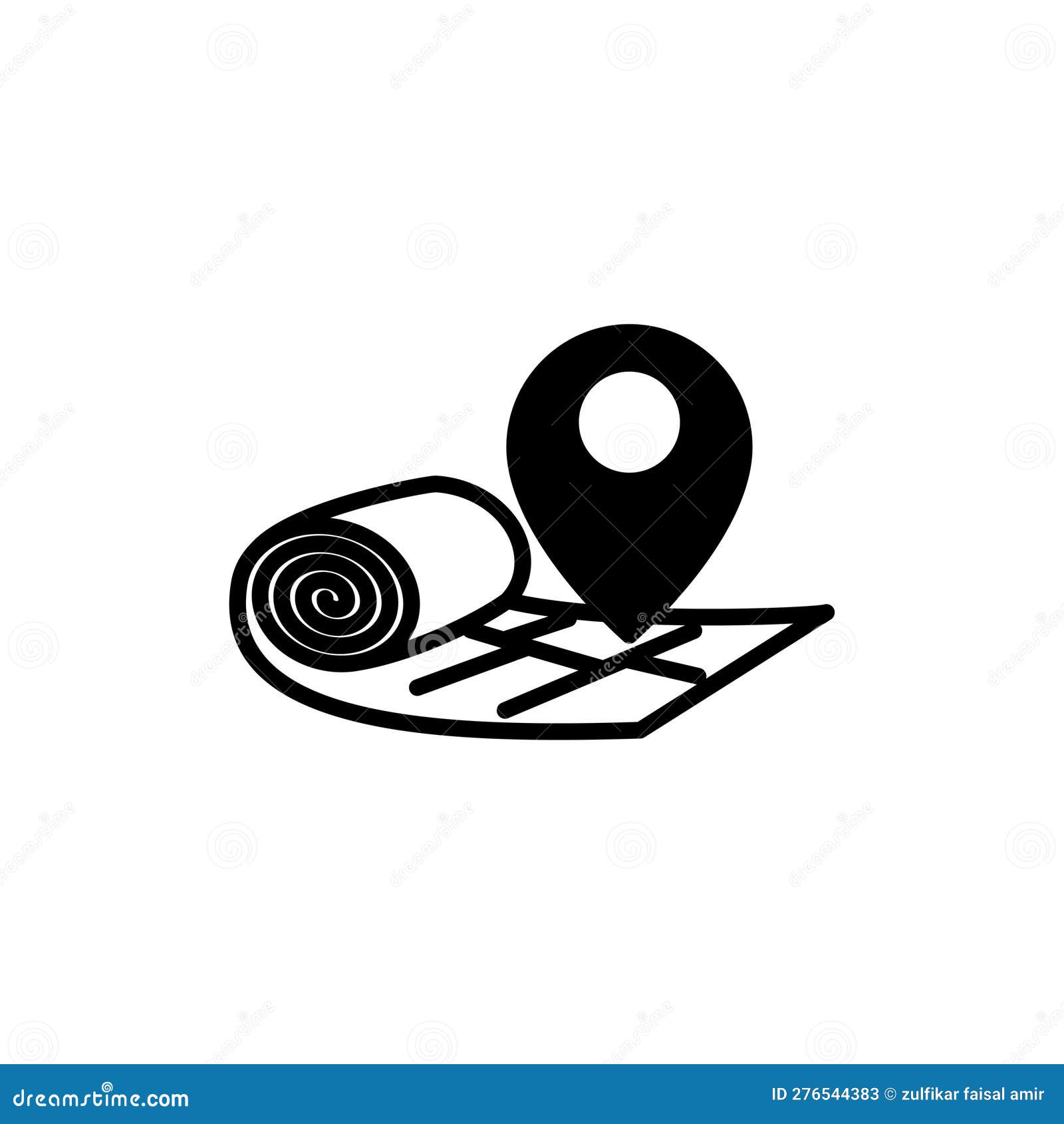 Address Icon . Location Icon. Address Symbol. Pin Stock Vector ...