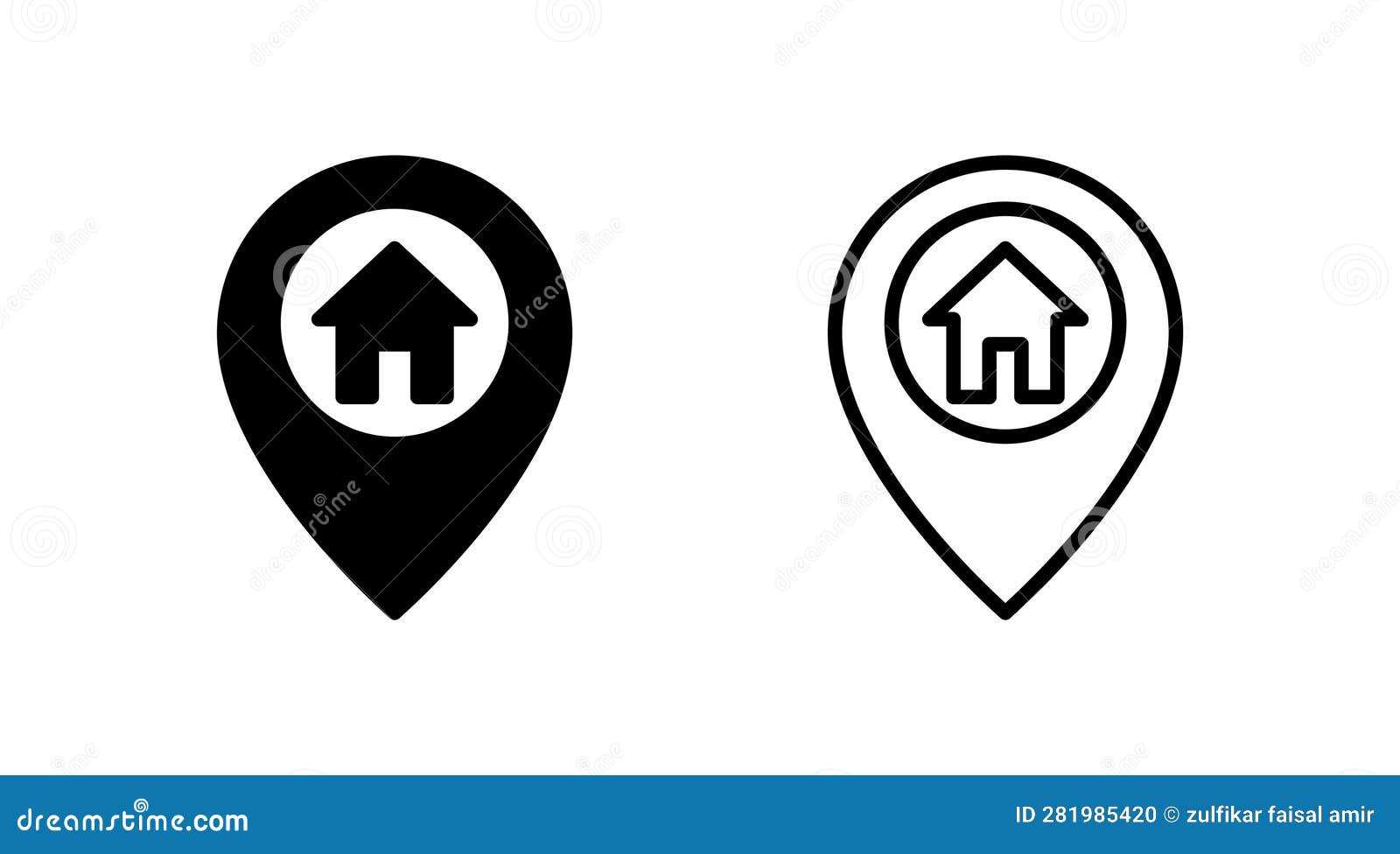 Address Icon. Location Icon. Address Symbol. Pin Stock Vector ...