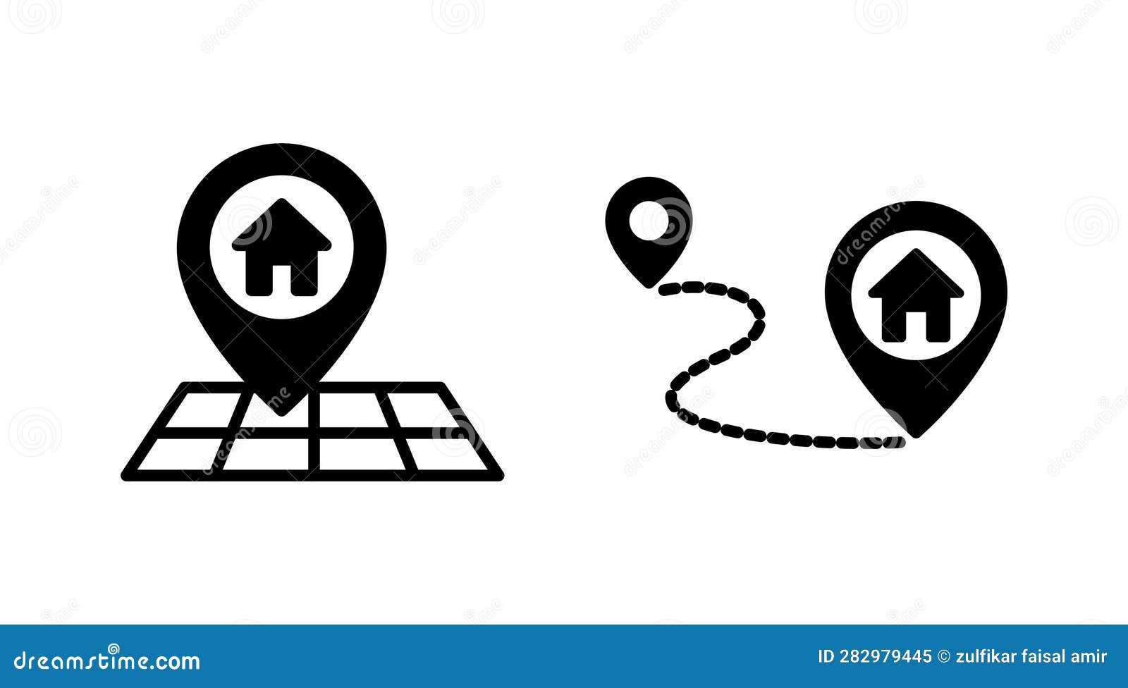 Address Icon . Location Icon. Address Symbol. Pin Stock Vector ...