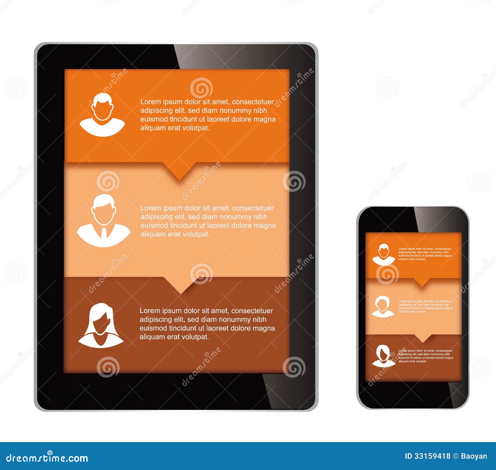 Address list stock vector. Illustration of communication - 33159418