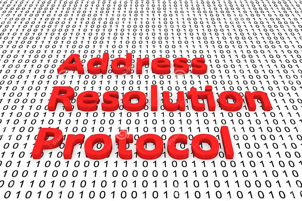 Address Resolution Protocol Stock Illustration - Illustration of ...