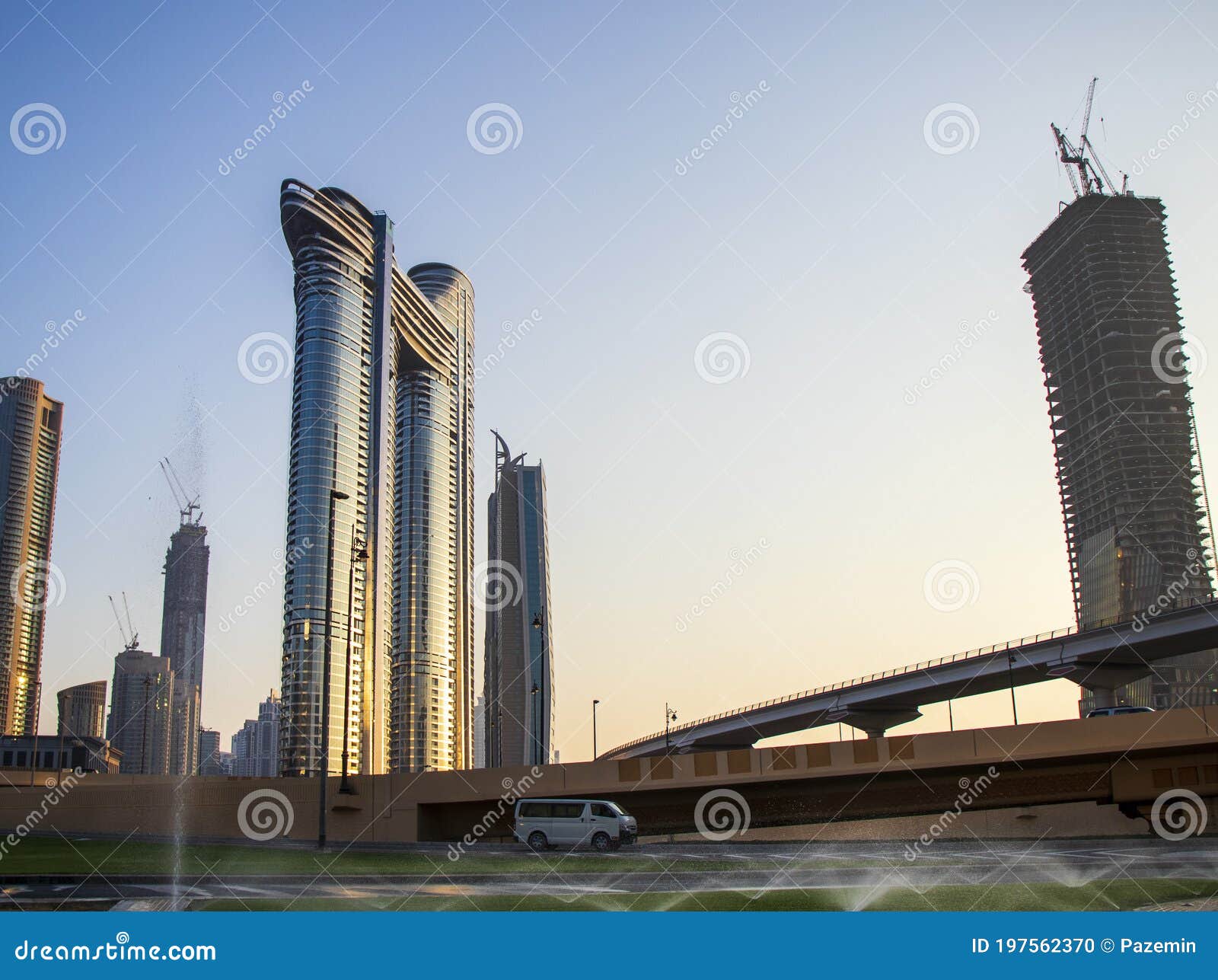 Address Sky View Hotel, Dubai, UAE Editorial Image - Image of scenic ...