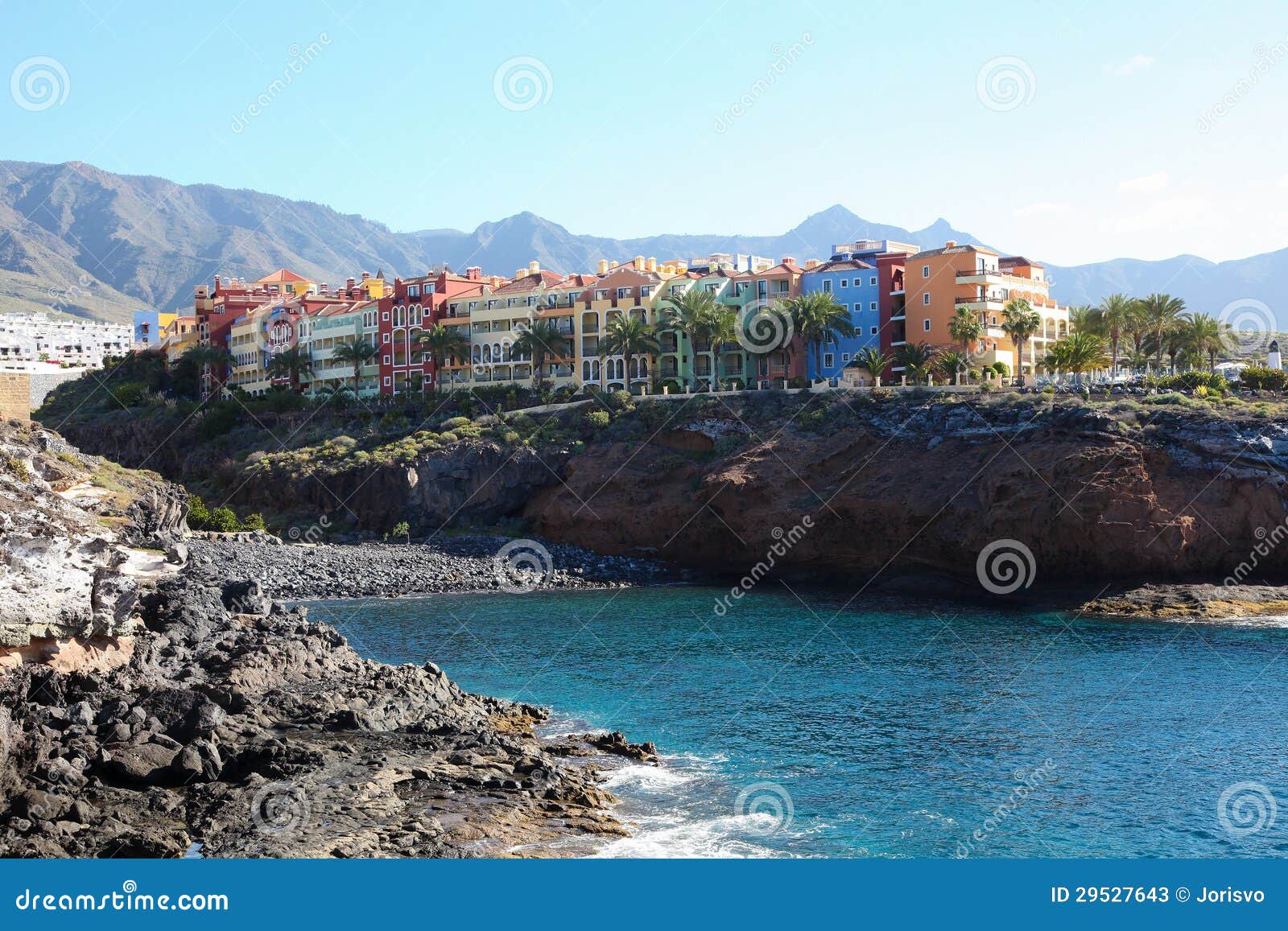 Adeje imagen de archivo. Imagen de costa, paisaje, canario - 29527643