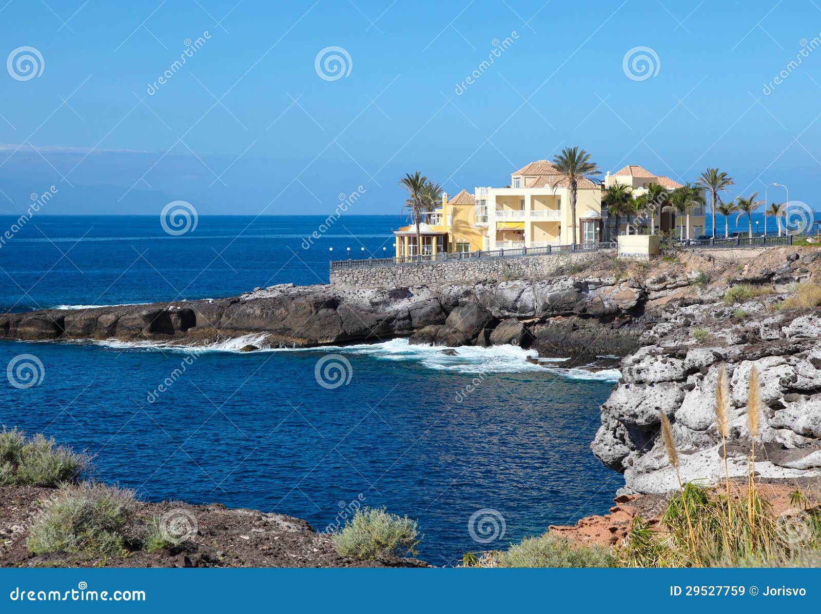 Adeje stock image. Image of travel, sunny, island, adeje - 29527759