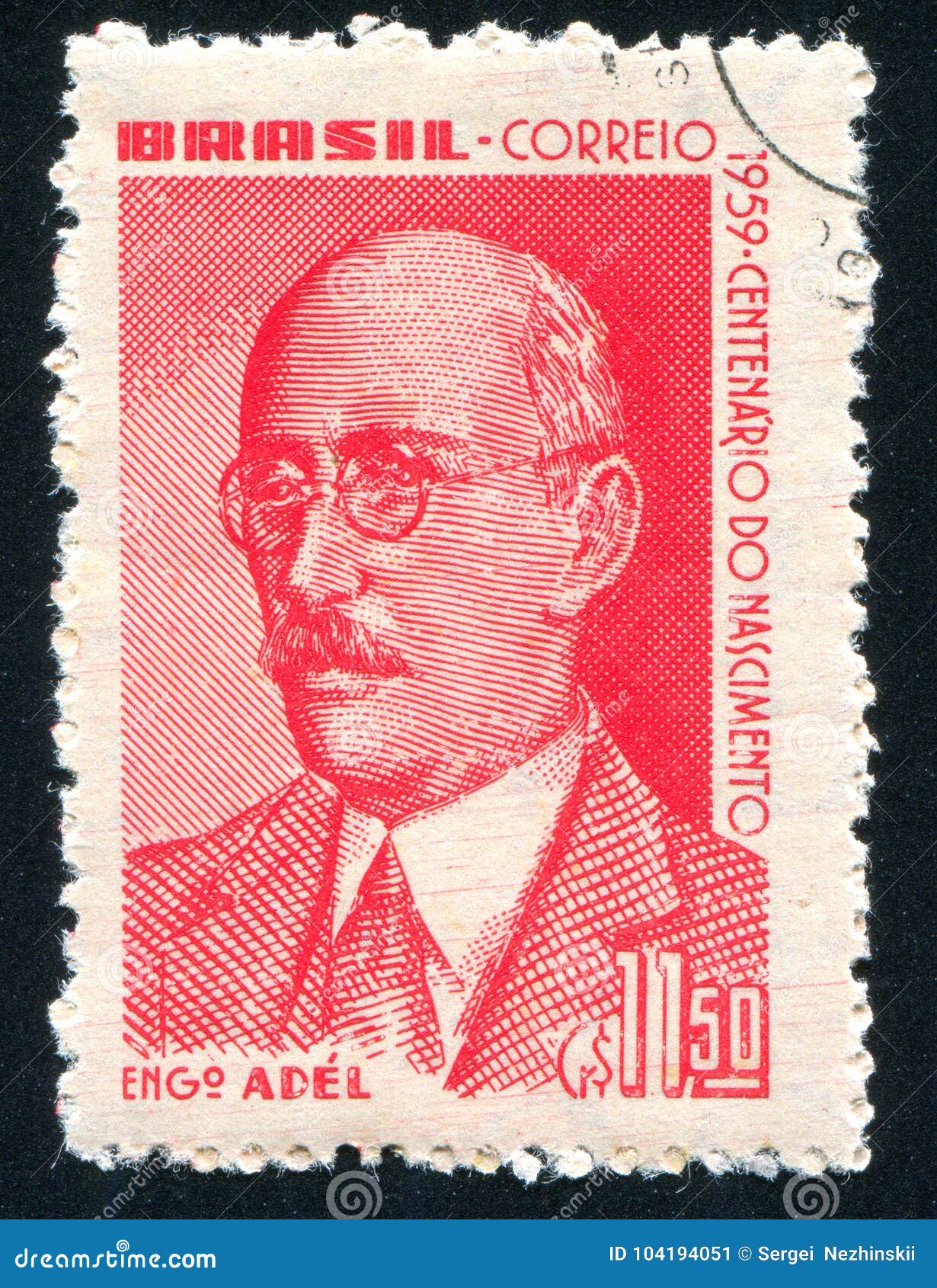 Adel Pinto Printed by Brazil Editorial Photo - Image of postcard, retro ...