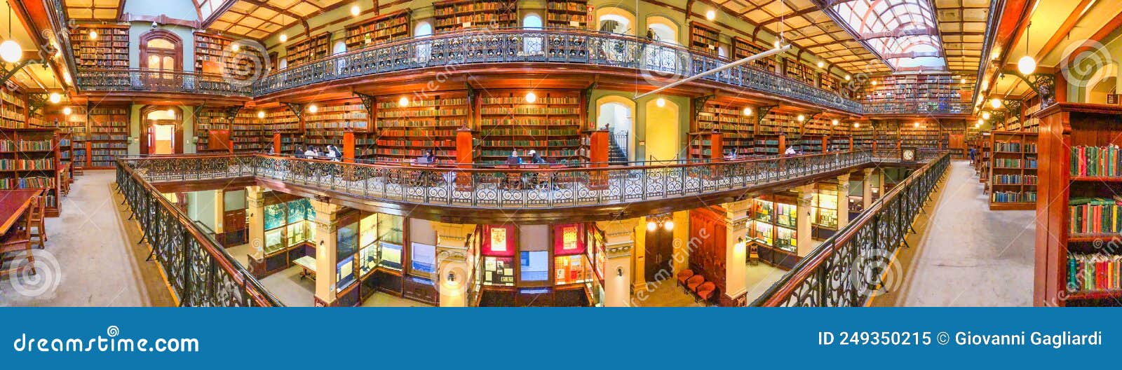 Adelaide, Australia - September 16, 2018: Interior of Adelaide Public ...