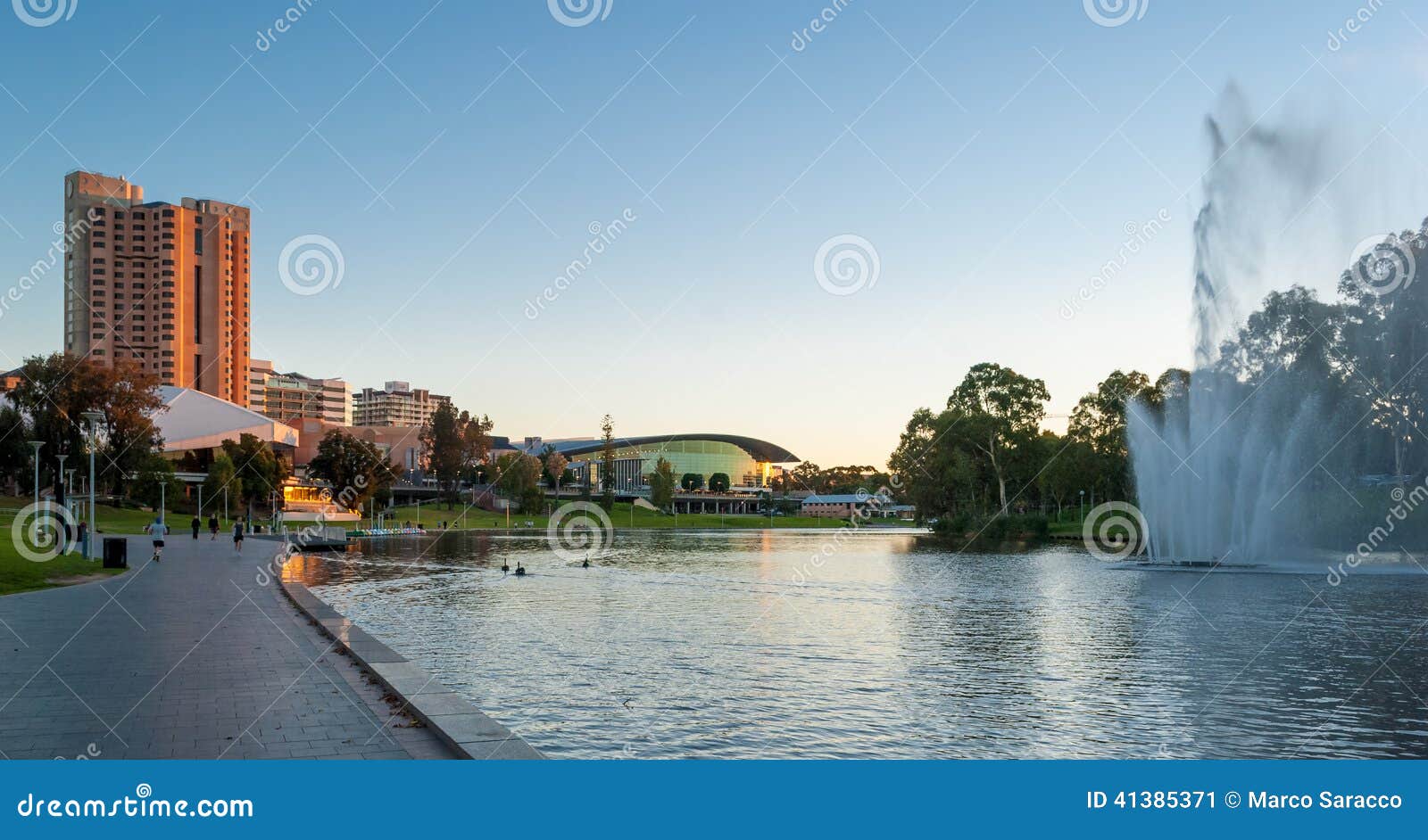 Adelaide, South Australia stock image. Image of sunset - 41385371