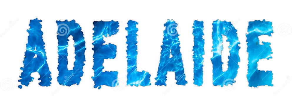 Adelaide Water, Adelaide Water Supply Challenge Stock Illustration ...