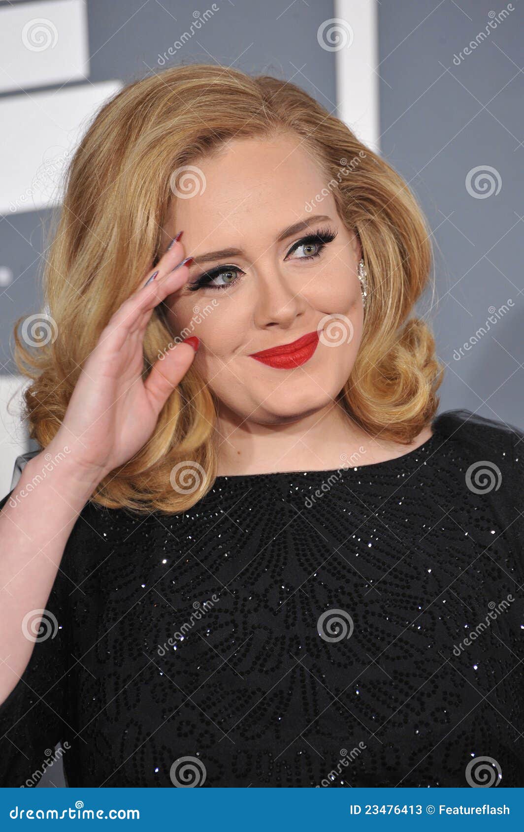 Adele editorial stock photo. Image of angeles, staples - 23476413